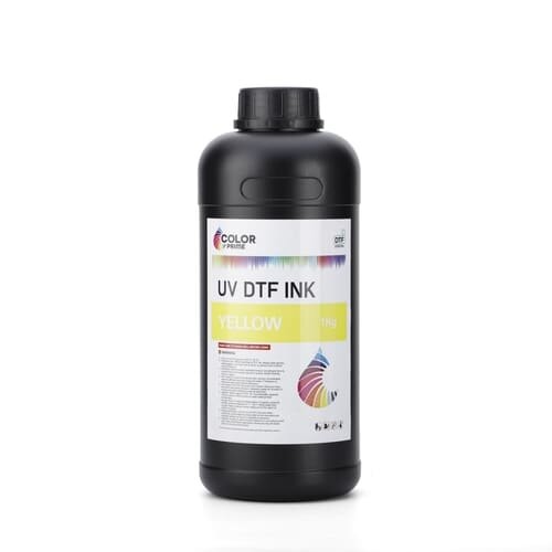 UV DTF Inkt - Geel 1l - Silhouette-winkel.com
